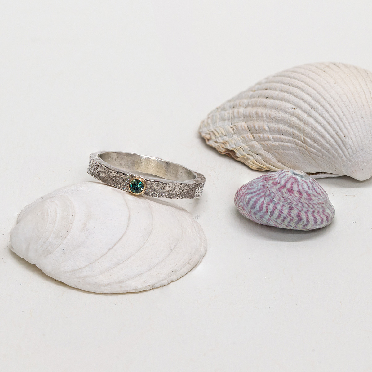 Ethical Silver Engagement Ring | Lisa Rothwell-Young